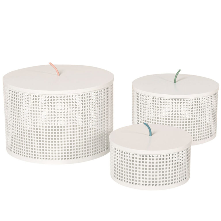 Boîte Boxes | French Storage Box | Black and White | OK Design