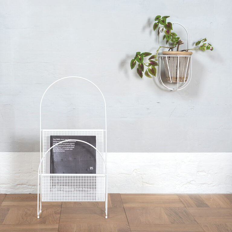 Nouvelle Metal Magazine Holder | Magazine Rack | OK Design