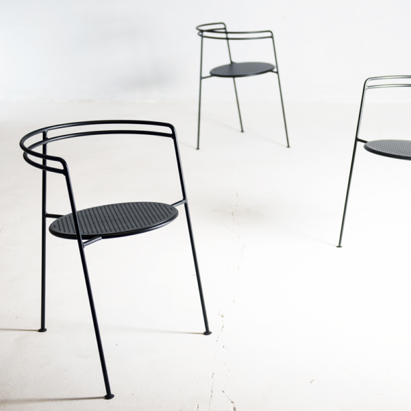 Point Chair | Minimal Colorful Outdoor Dining Chair | OK Design