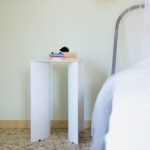Minimal Arc Table | Half Circle Metal Side Table | OK Design
